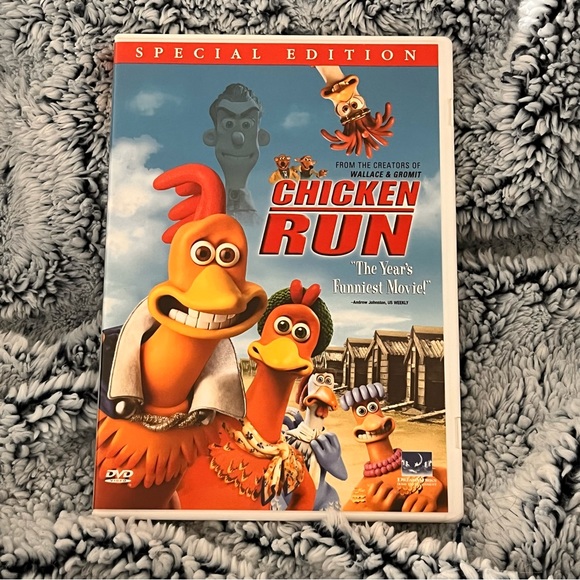 Media | 1 For 15 Chicken Run Dvd 2000 Widescreen | Poshmark